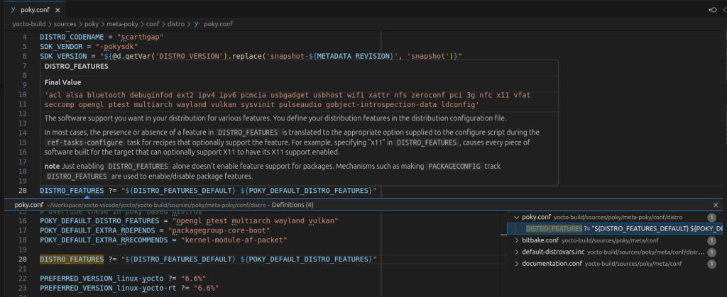 Introducing The V27 Release Of The Yocto Project Extension For Vs Code